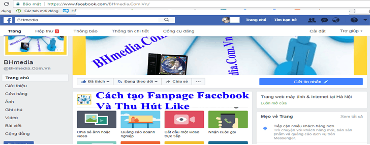 Cách tạo fanpage trên Facebook Đẹp Và thu hút like nhiều Chi tiết